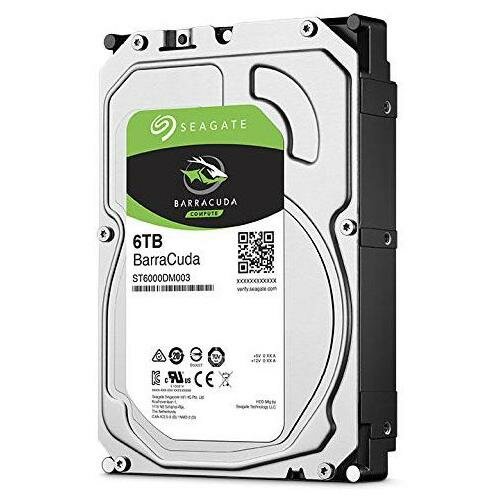 Жесткий диск 3.5 6Tb 5400rpm 256Mb Seagate Barracuda ST6000DM003 SATA III 6 Gb/s
