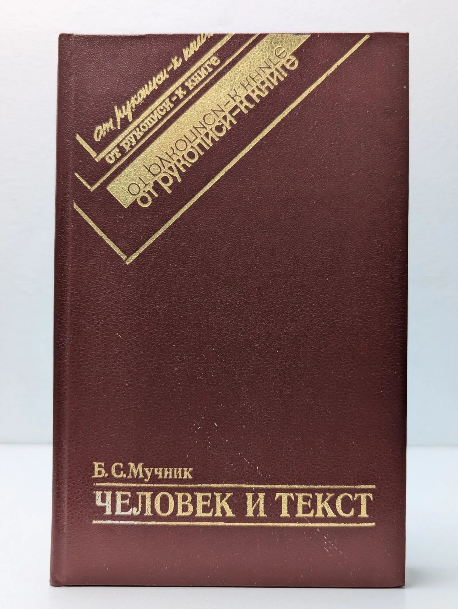 Человек и текст. Основы культуры письменной речи Мучник Бениамин Семенович 1985