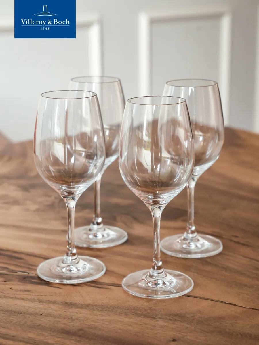 Набор бокалов для белого вина 4 шт, 120 мл, Entree, Villeroy & Boch, Хрустальное стекло