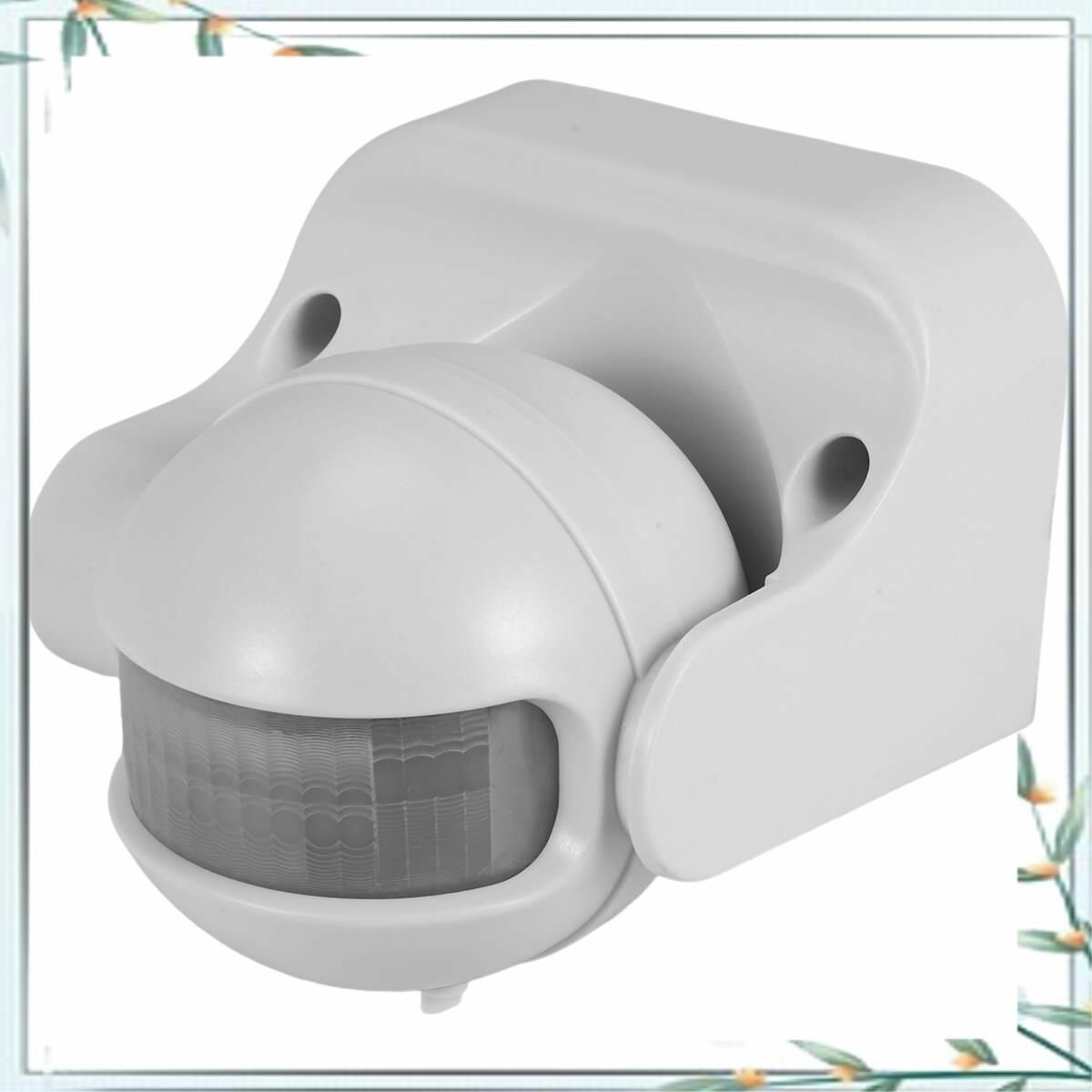 (J M X W) Инфракрасный датчик движения PIR регулируемый переключатель, AC110-220V, для внутреннего и наружного освещения, детектор движения