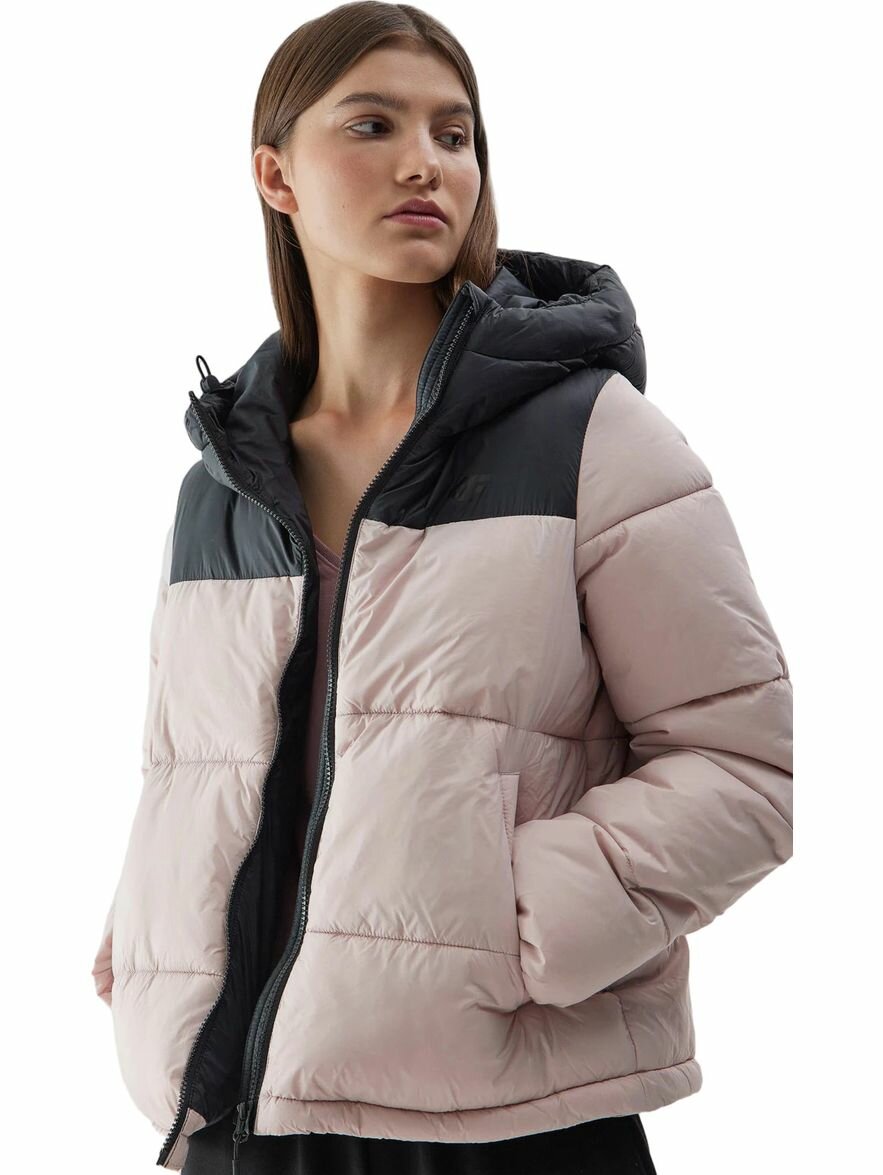 Куртка 4F Down Jacket, размер XL, бежевый — фото 1