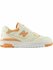 Кроссовки New Balance BB550, полнота F, размер 7,5 US, бежевый/оранжевый