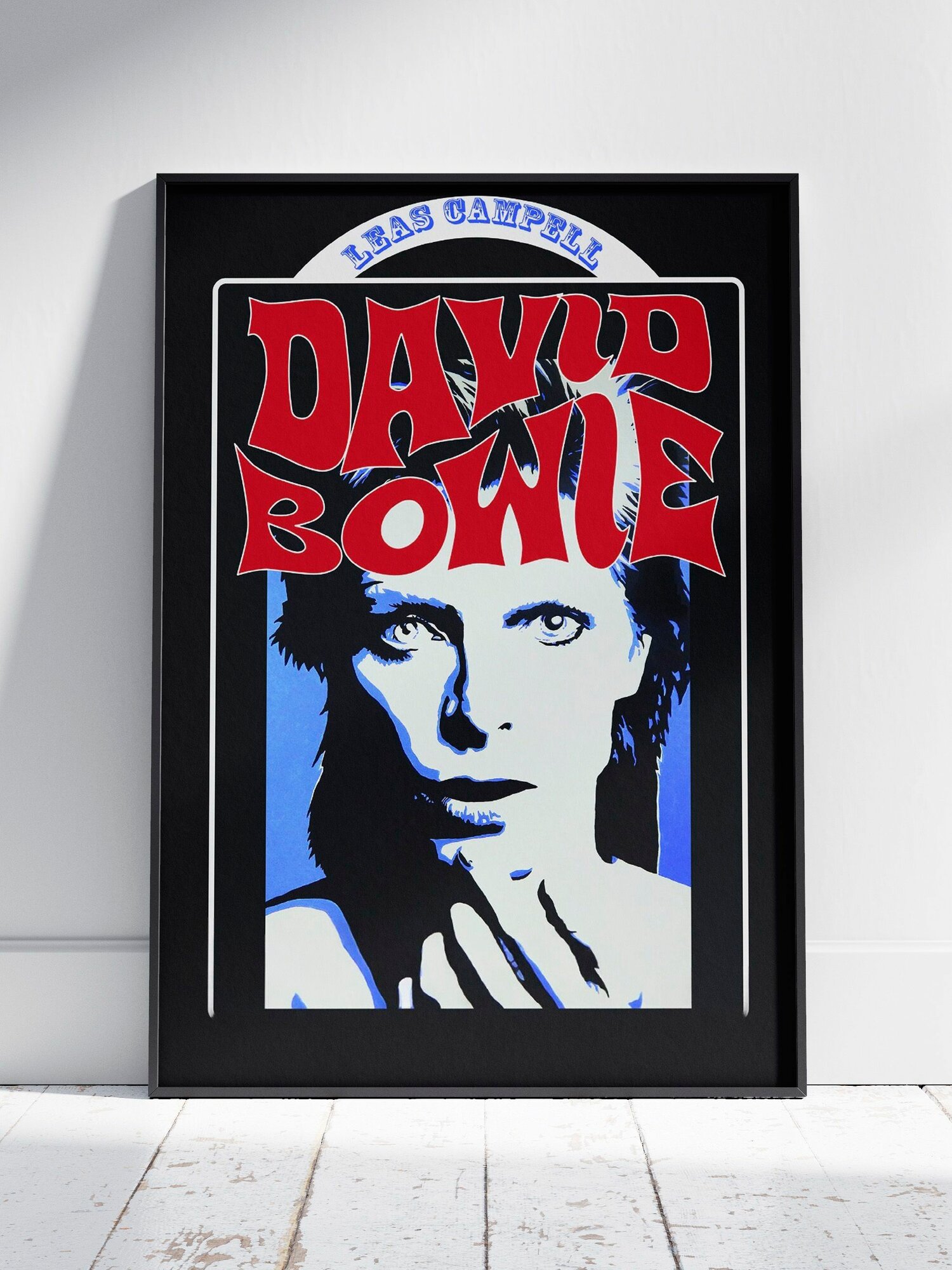 Плакат на стену для интерьера Дэвид Боуи (David Bowie 34) - Постер по актеру фильма, кино, сериала формата A4 (21x30 см)