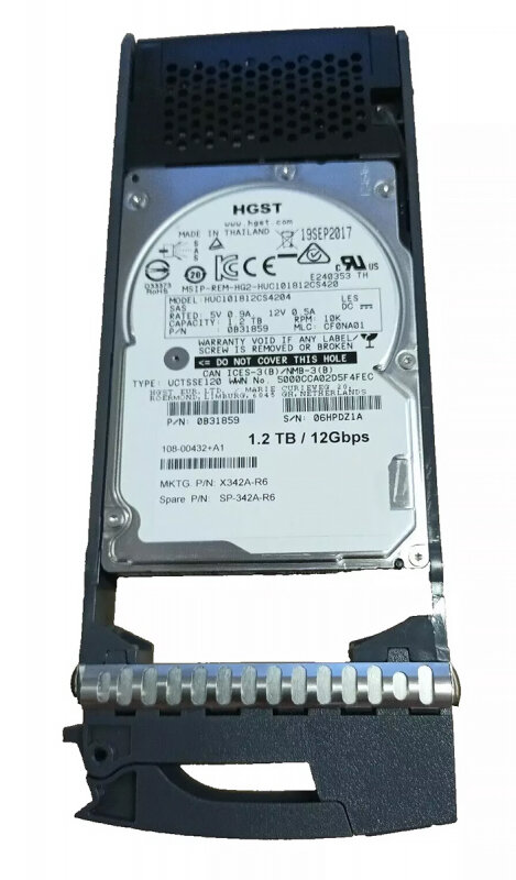 Жесткий диск NetApp X342A-R6 1.2TB SAS 2,5" HDD