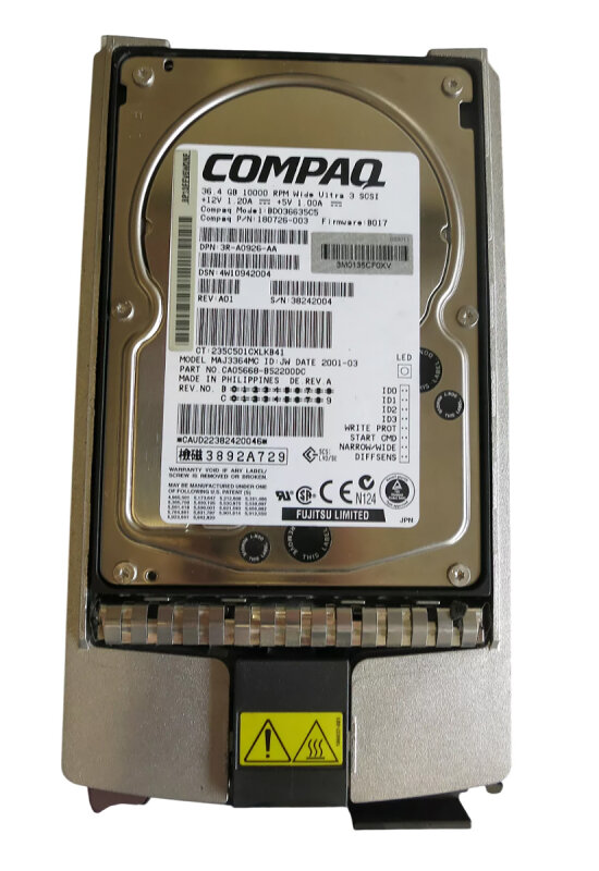 Жесткий диск HP 180726-003 36.4Gb U160SCSI 3.5" HDD
