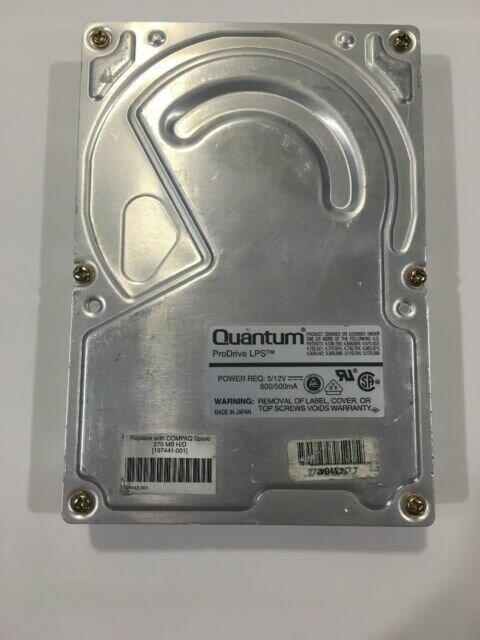 Жесткий диск Quantum MV27A011 4500 IDE 3.5" HDD