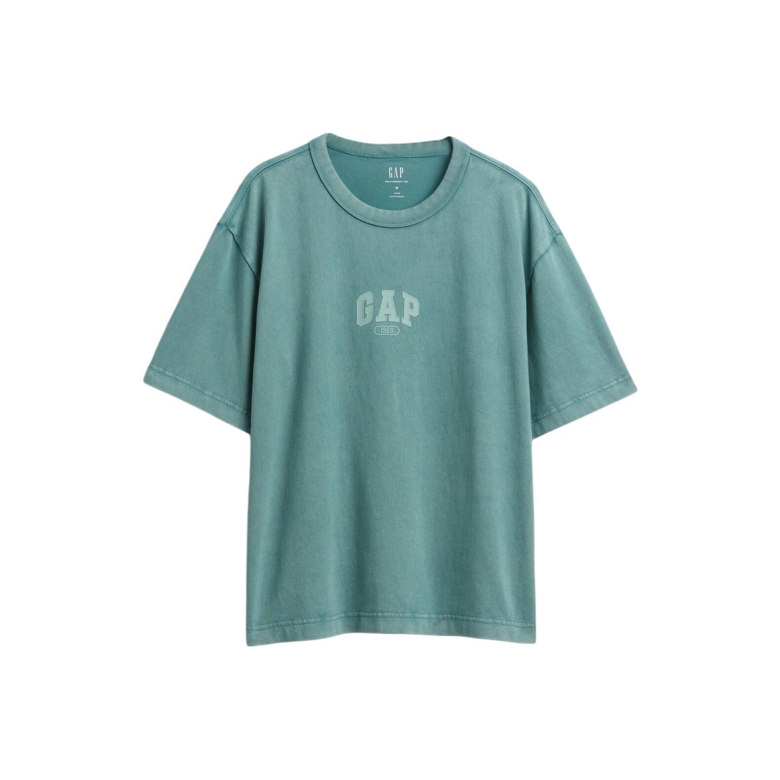 Майка GAP, размер S, зеленый,