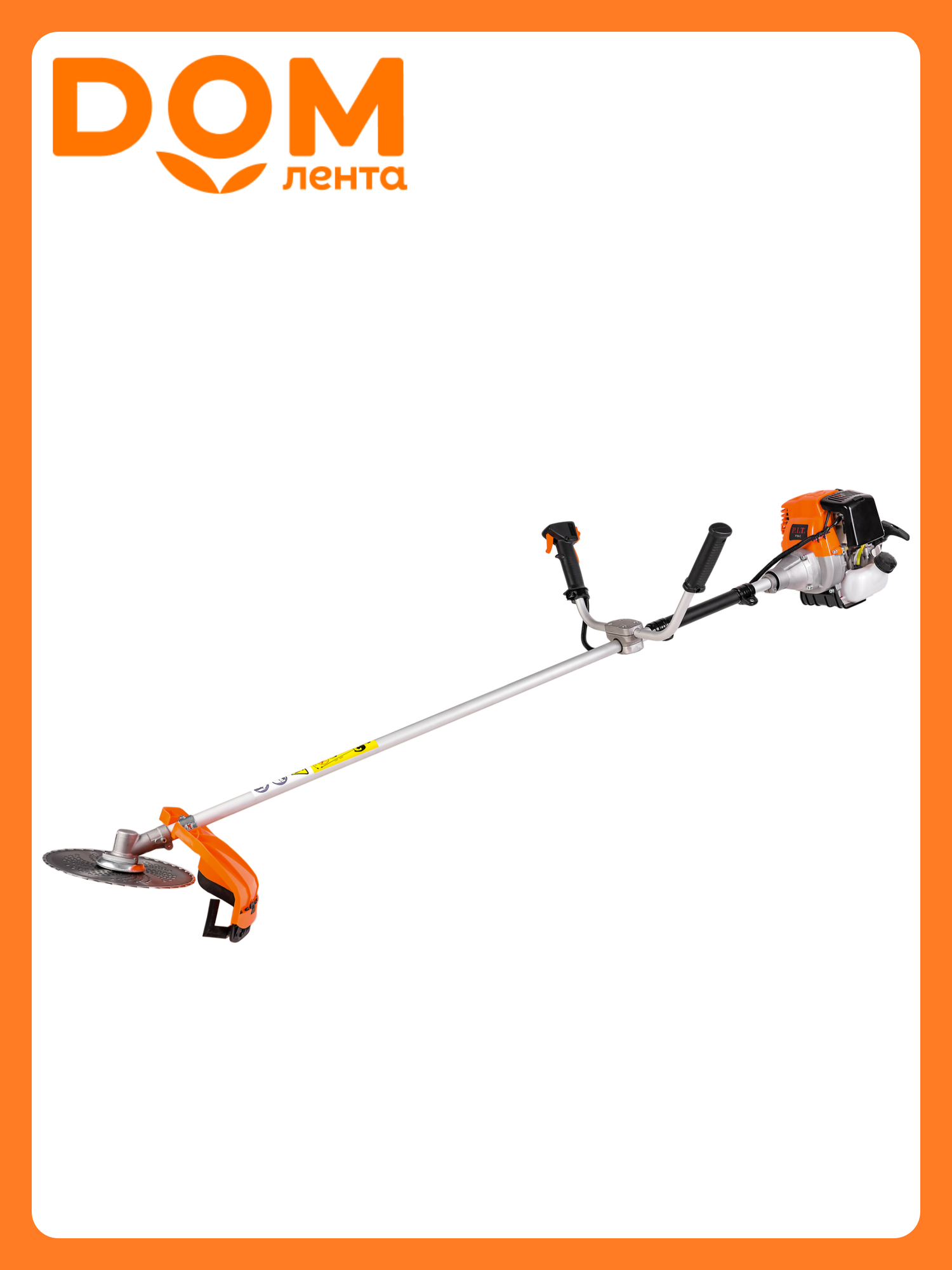 Триммер P.I.T, P38-C, с ранцевым ремнем, четырехтактный, 1.7 л. с.