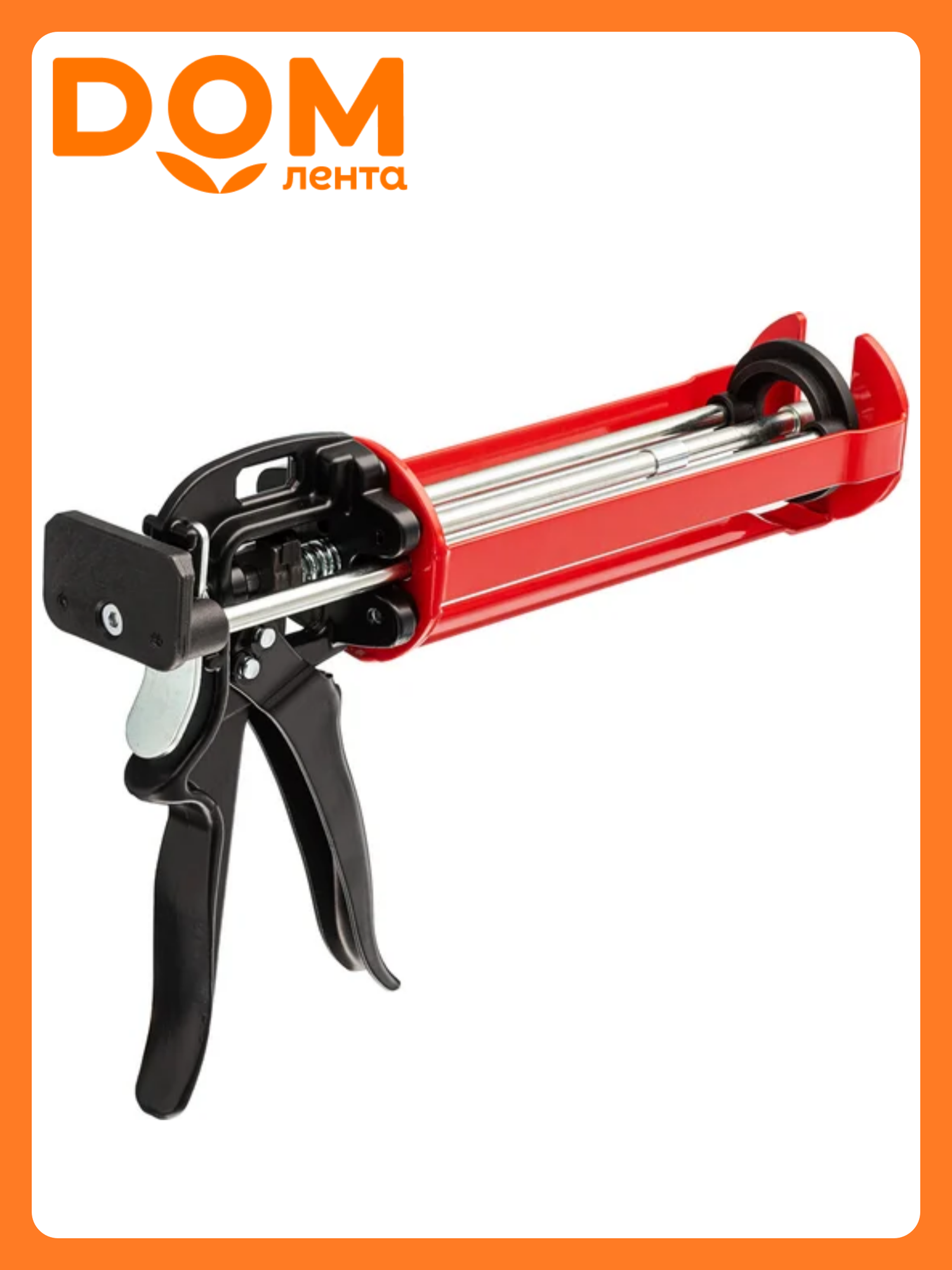 Пистолет для химического анкера Tech-KREP, 400мл, металлический, красный