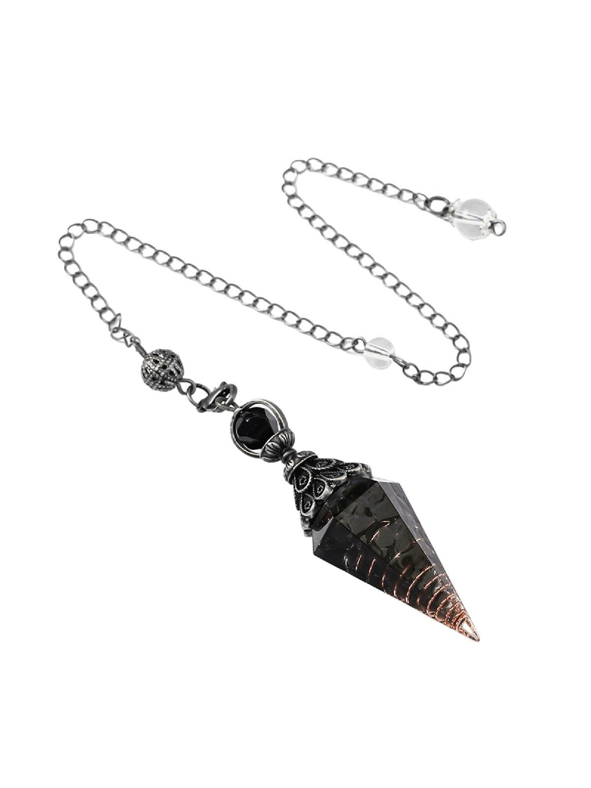 Маятники из натурального камня, кристалл лазури для исцеления Рейки и декора