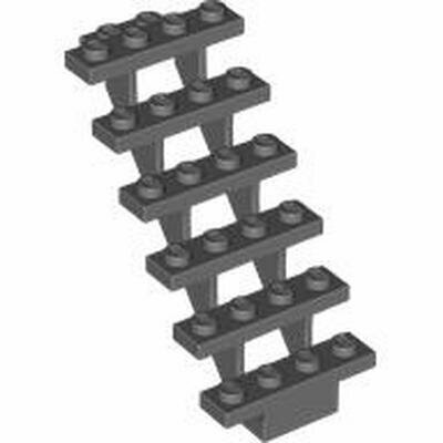 Деталь Lego 30134 Stairs 7 x 4 x 6 Straight Open