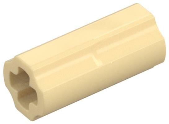 Деталь Lego 6538c Technic, Axle Connector 2L (Smooth with x Hole + Orientation)