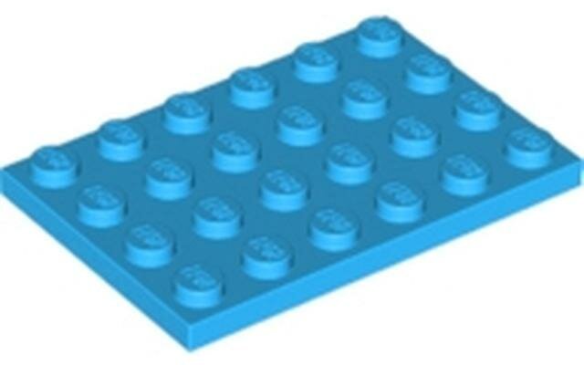 Деталь Lego 3032 Plate 4 x 6