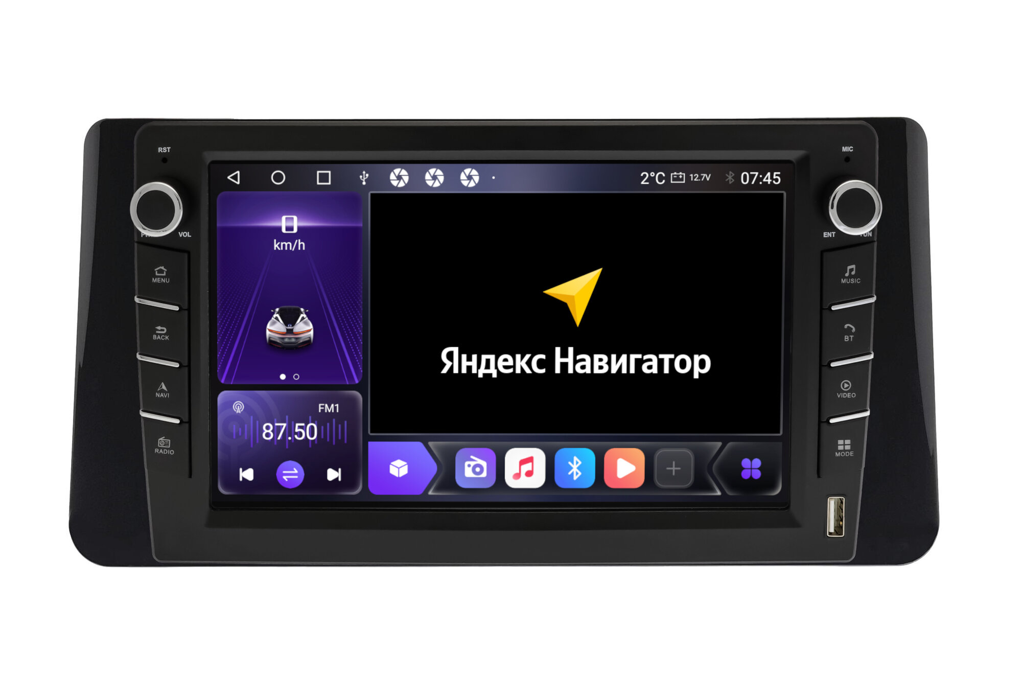 Штатная магнитола Renault Master 2020+ Wide Media MT1452QU-4/64B (правый руль)