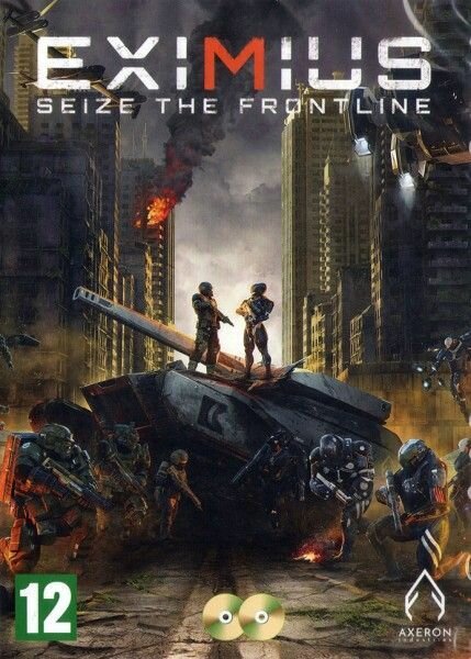 Eximius: Seize the frontline. Игра. Издание на 2DVD. PC DVD