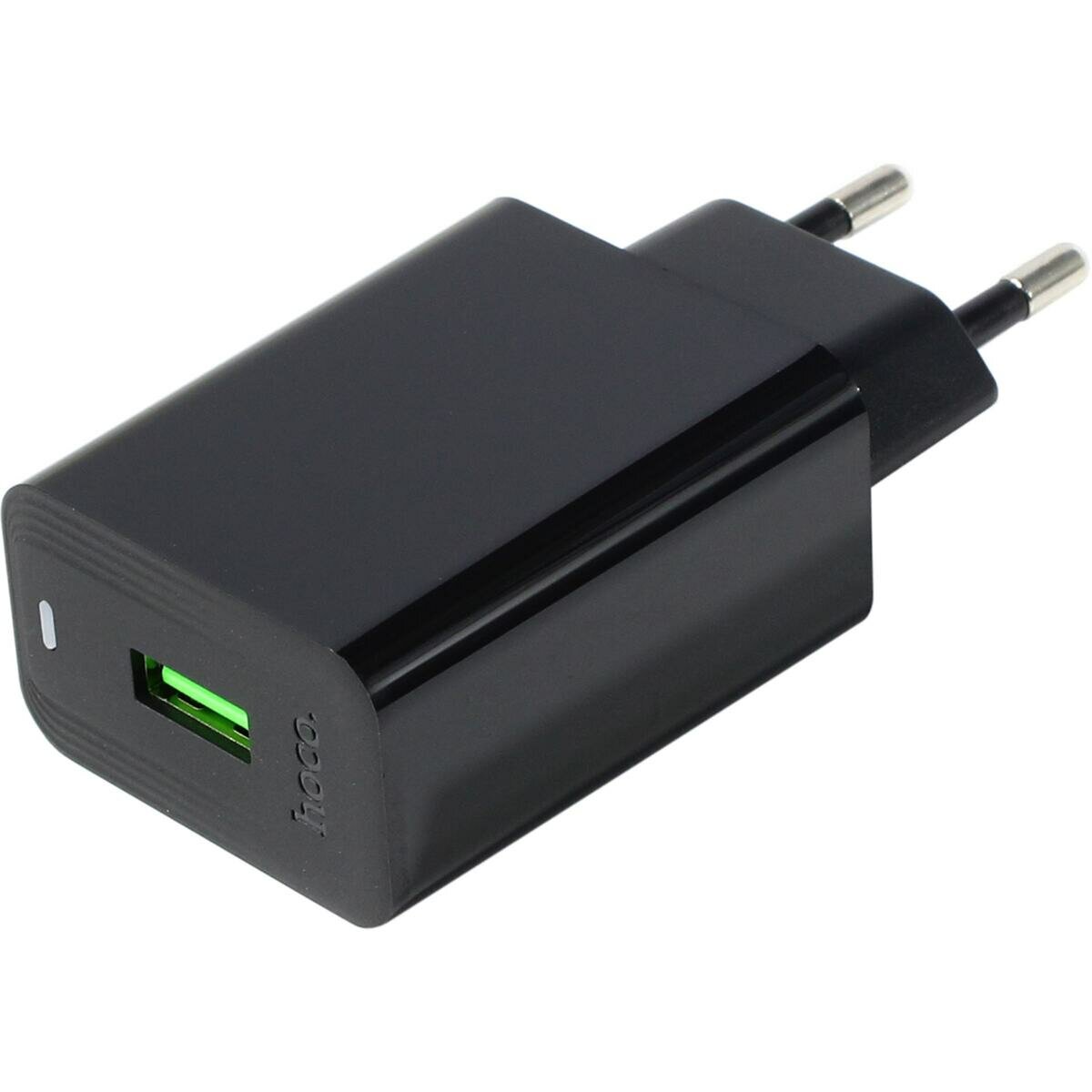 Hoco CS92A Black <671033> Зарядное устройство USB (Вых. DC5/9V,18W, USB)