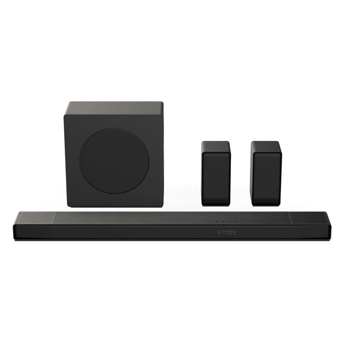 Саундбар Hisense AX5140Q черный, формат 5.1.4, мощность 600 Вт; Buetooth, HDMI, ODT Toslink, USB Type-A