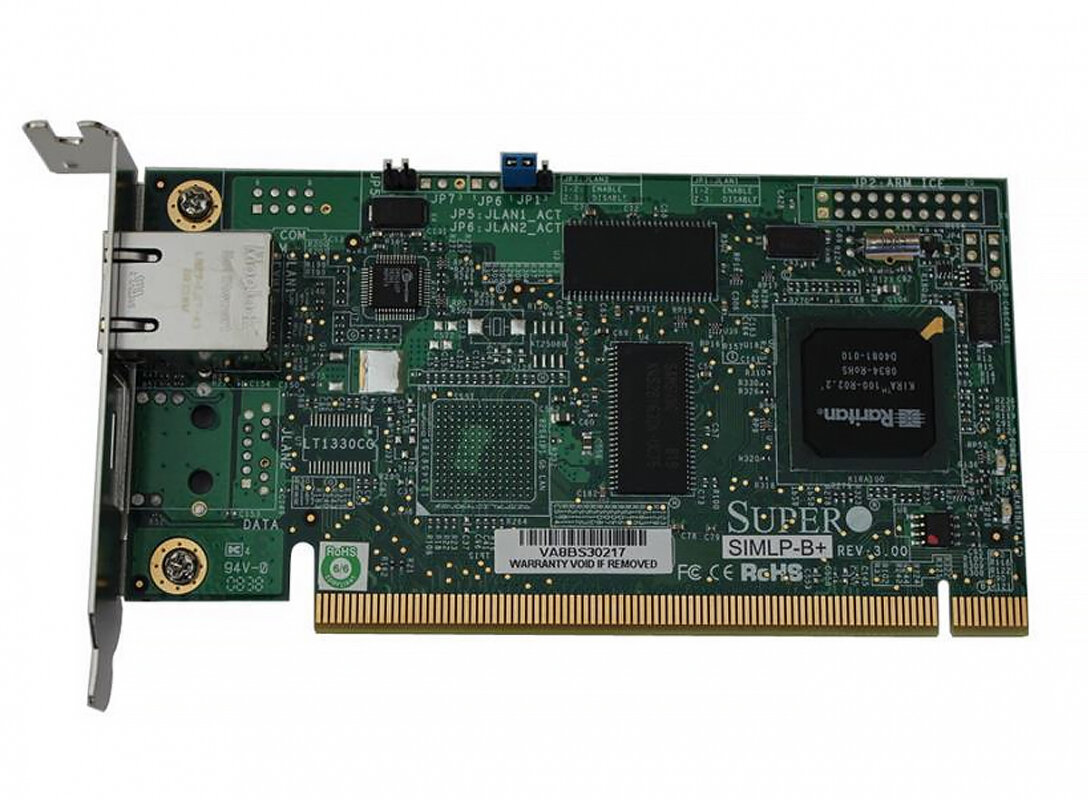 Контроллер SuperMicro AOC-SIMLP-B+ LAN — фото 1