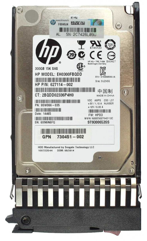 Жесткий диск HP 730705-001 300Gb MSA SAS 2,5" HDD