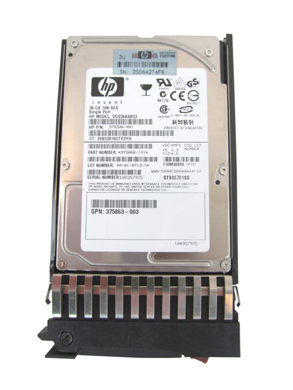 Жесткий диск HP AD140A 36Gb SAS 2,5" HDD