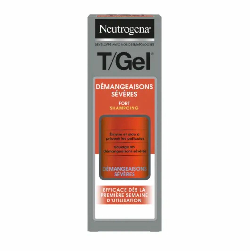 Neutrogena Шампунь от перхоти и зуда T/Gel Fort Shampoing Demangeaisons Severes 150 мл