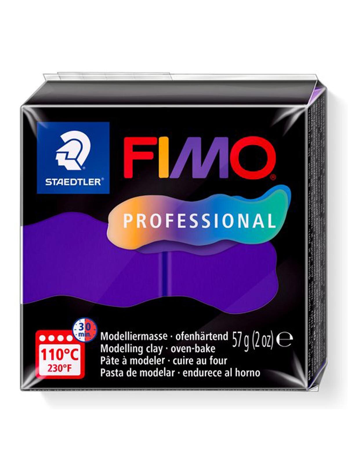Полимерная глина Fimo Professional 8040-6 cиреневый (lilac) 57 г, цена за 1 шт.