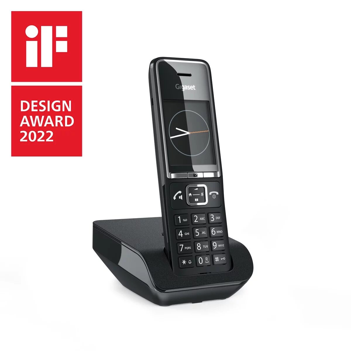 Радиотелефон DECT Gigaset COMFORT 550, черный
