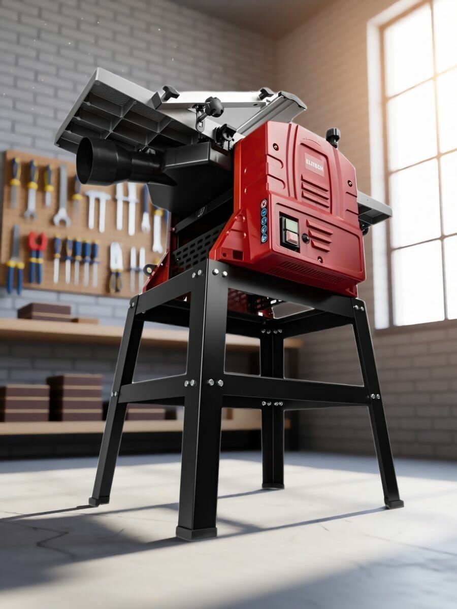 Станок фуговально-рейсмусный ELITECH СФР 1525, 1500 Вт, 9000 об/мин, 920х263 мм