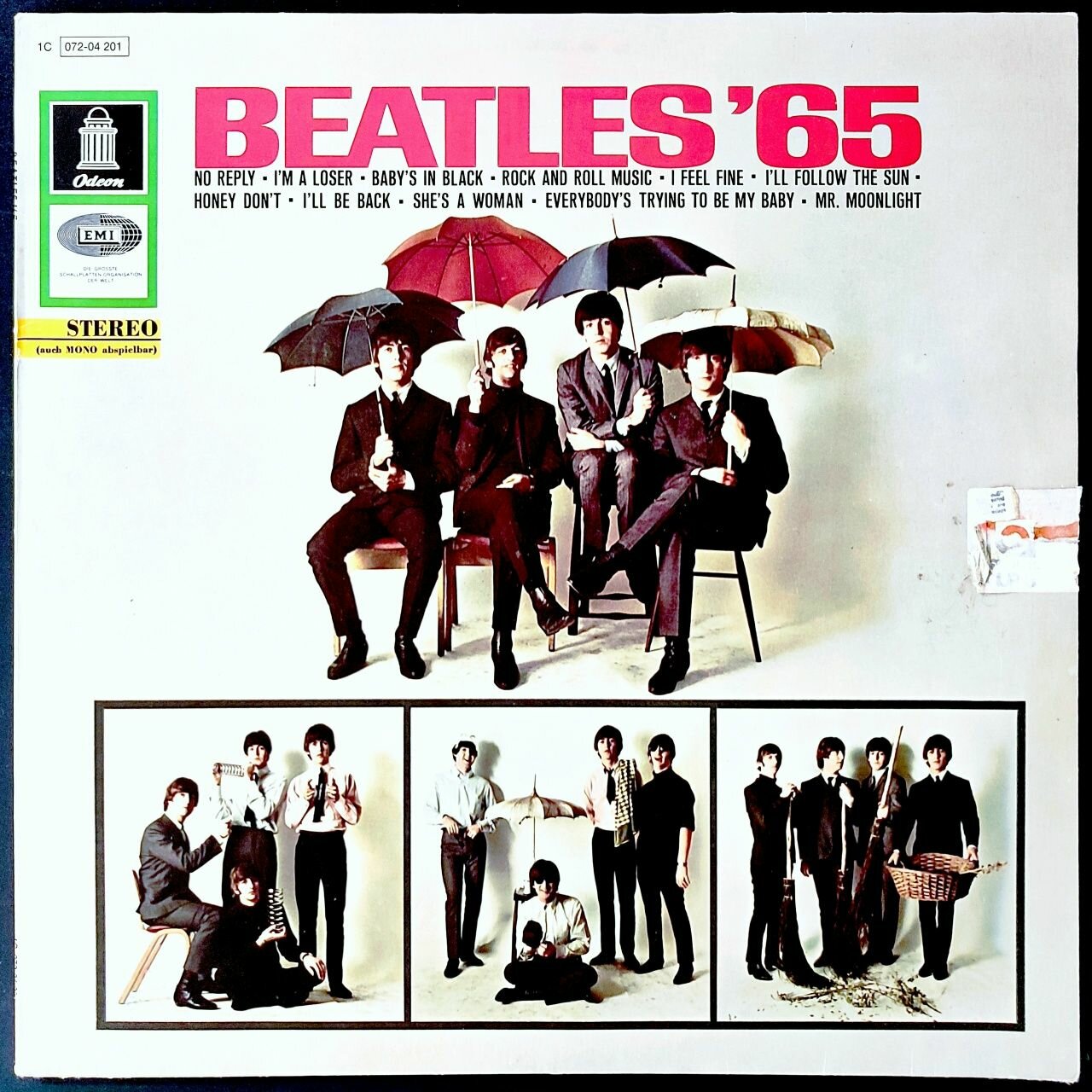 Виниловая пластинка The Beatles - Beatles '65 (LP, 1981, Odeon)