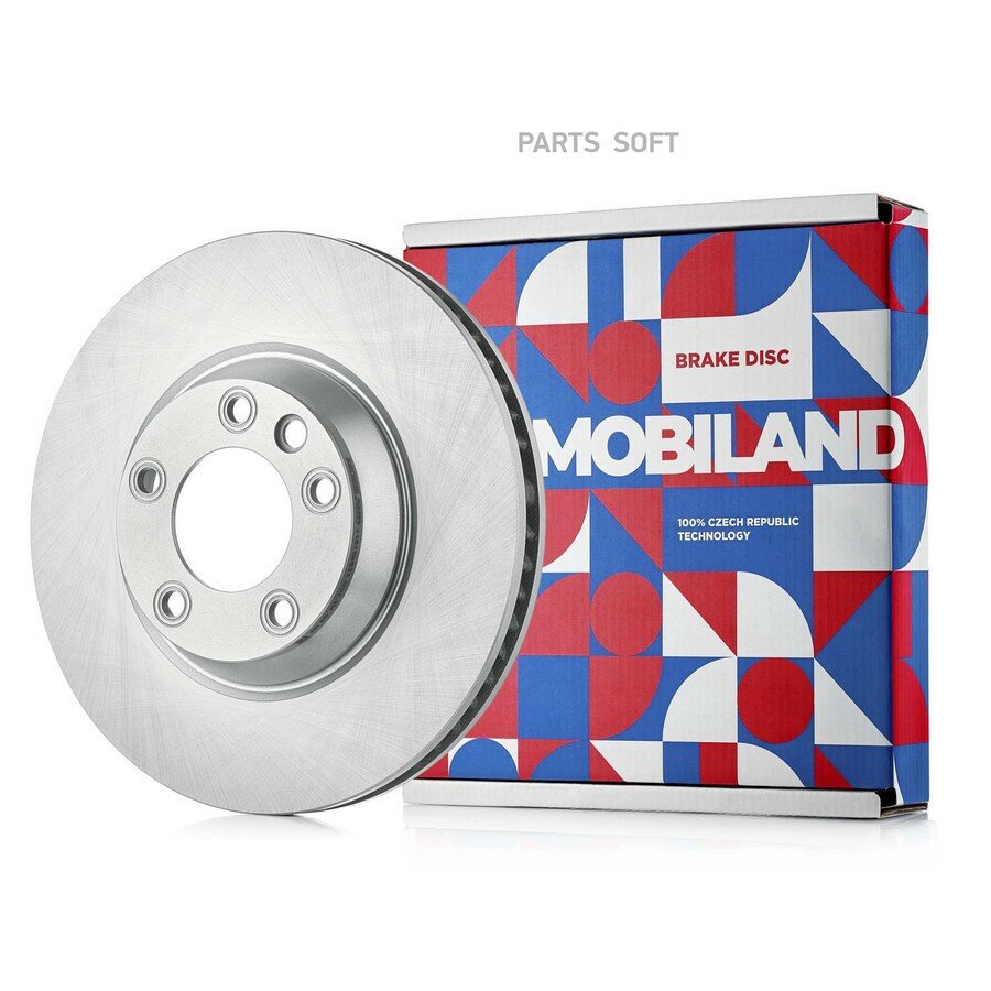 MOBILAND 416119911 диск тормозной передний! левый\ VW Touareg 03>