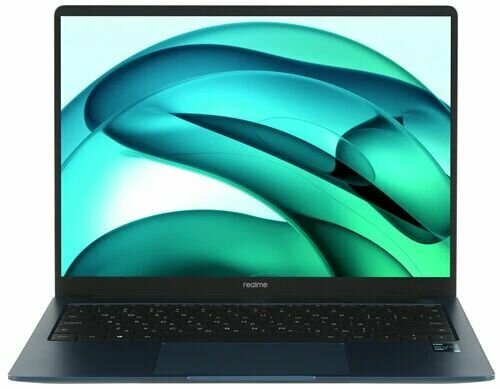 14" Ноутбук realme Book Prime 14 (CLOUDPRO002) синий - 2160x1440, IPS, Intel Core i5-11320H, ядра: 4 x 2,5 ГГц, 16 ГБ, SSD 512 ГБ, Intel Iris Xe Graphics, Windows 11 Home