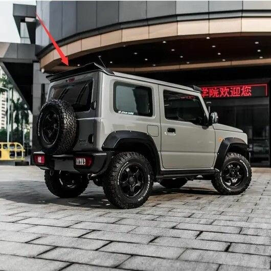 Спойлер на крышу Suzuki Jimny JB64 JB74 2019-2025 из ABS — кузовной аксессуар для установки на крышу автомобиля