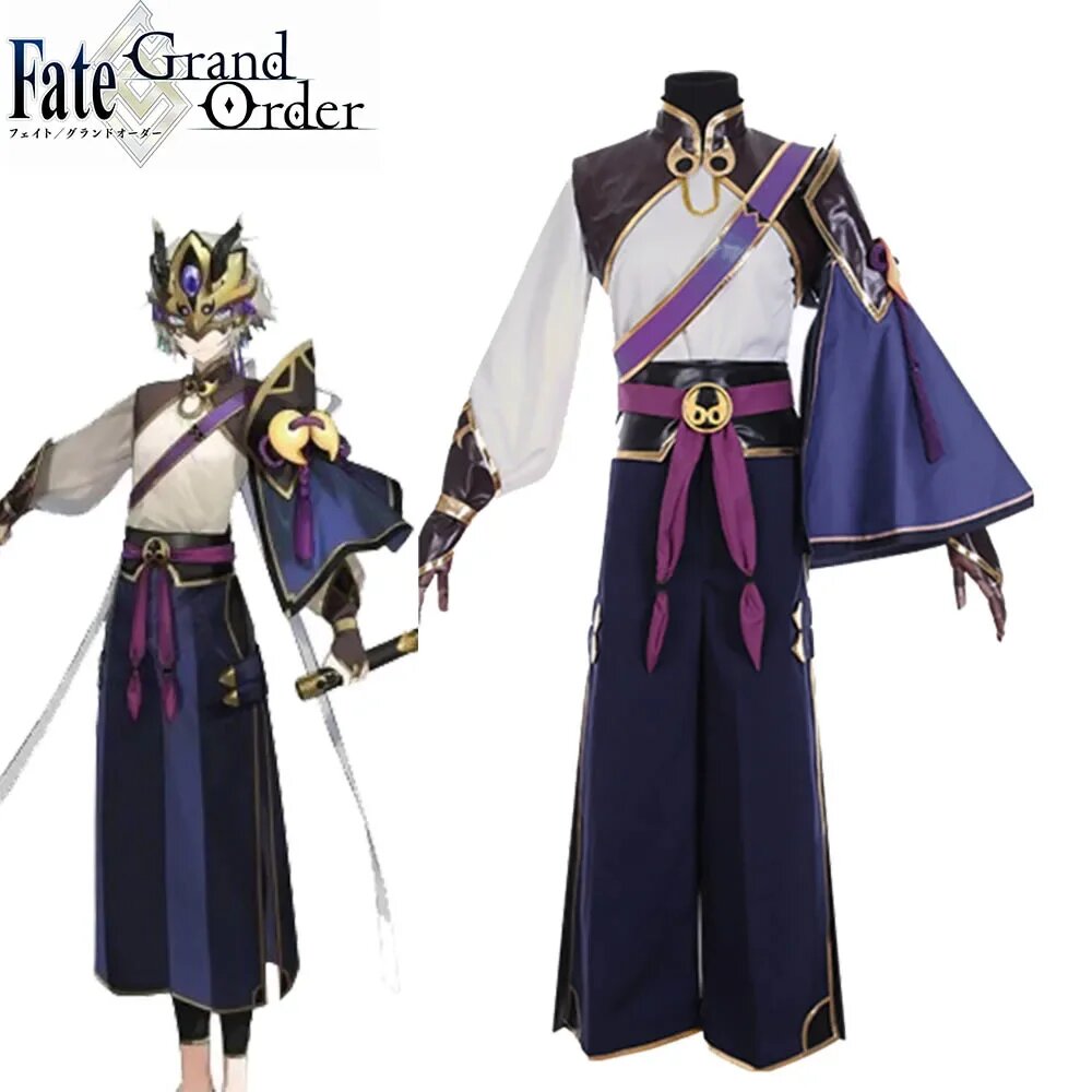 Косплей Fate/Grand Order Лан Лин Ванг, темно-синий, L