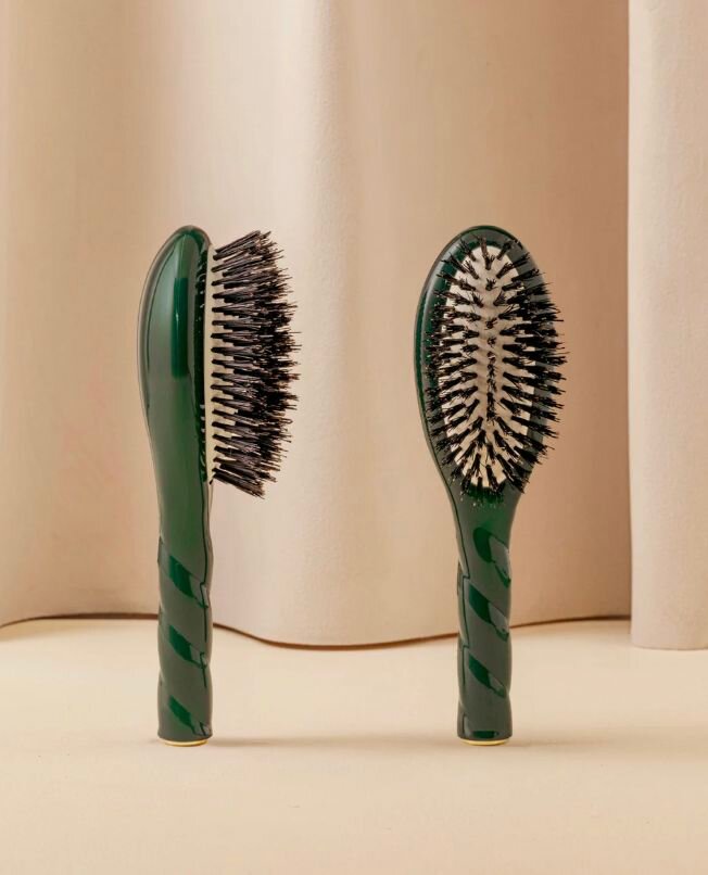 La Bonne Brosse Расческа для волос N 01 Universal Small Hair Care Brush Emerald Green