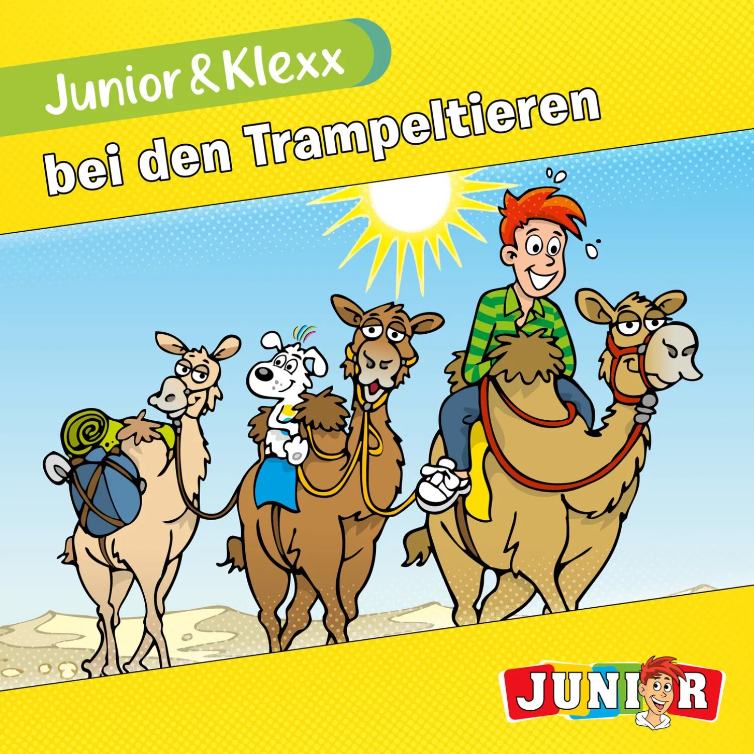 Junior & Klexx, Band 3: Junior & Klexx bei den Trampeltieren [Аудиокнига]