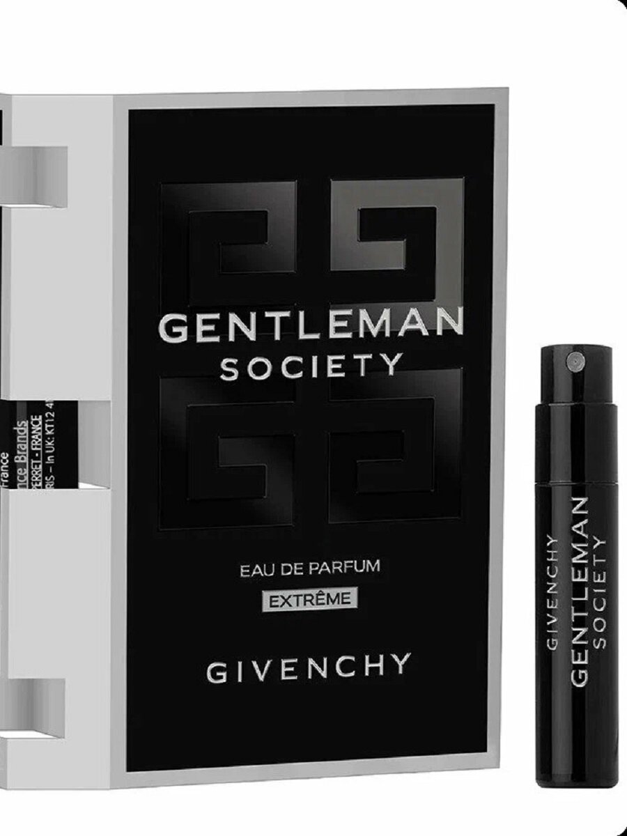 Парфюмерная вода мужская Givenchy Gentleman Society Extreme 1мл (edP - eau de Parfum)