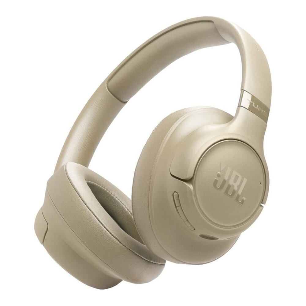 Наушники беспроводные накладные JBL Tune 730BT beige, складные