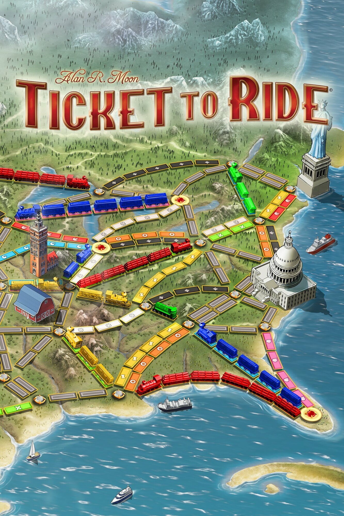 Игра Ticket to Ride — Xbox Series X|S, Xbox One — Цифровая версия