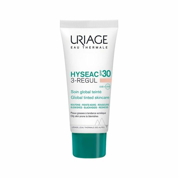 Уход тональный универсальный SPF30 Hyseac 3-Regul Uriage/Урьяж туба 40мл