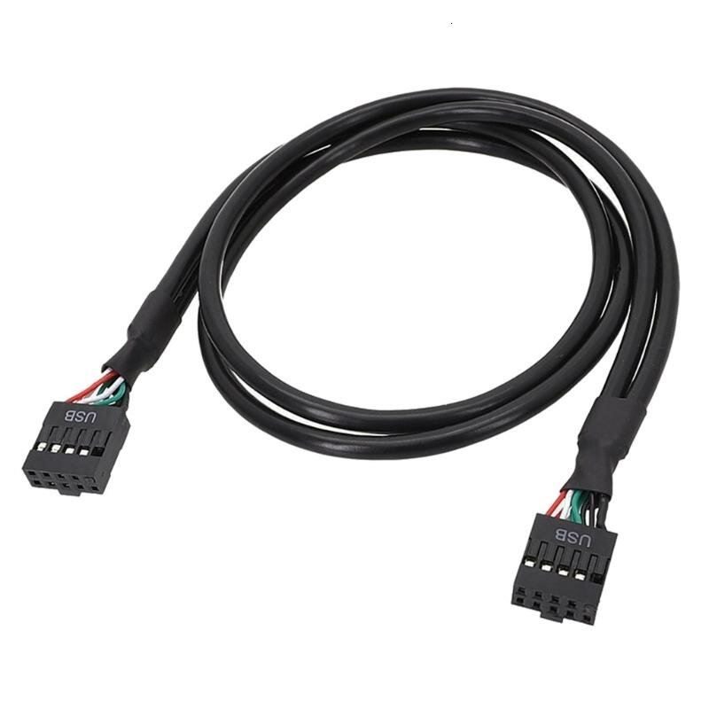 Экранированный удлинительный кабель USB (9 pin), 50cm
