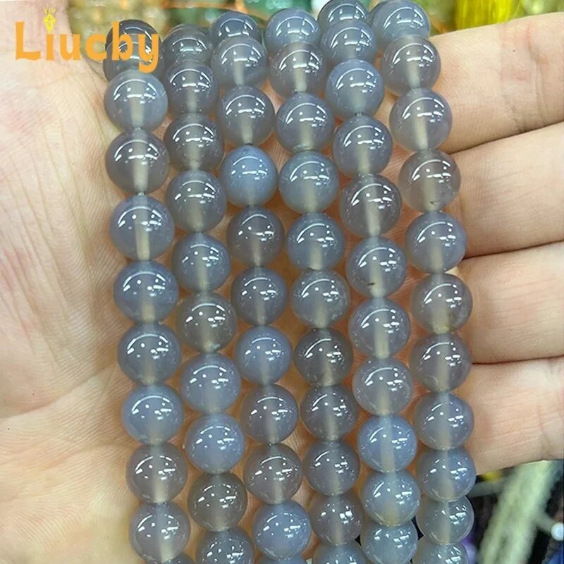 Бусины из агата, 6 мм, 15 дюймов, 62 шт.