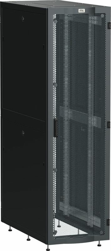 Шкаф серверный LINEA S 19дюйм 48U 600х1200мм перфорир. двери черн. ITK LS05-48U62-2PP
