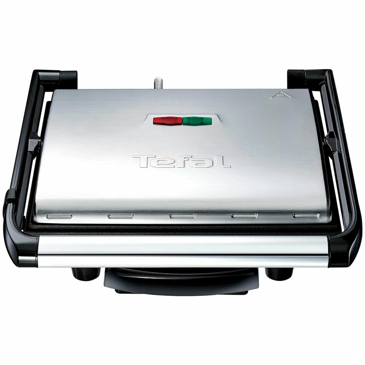 Электрогриль Tefal Inicio GC241D38, антипригарное покрытие, черный/серебристый