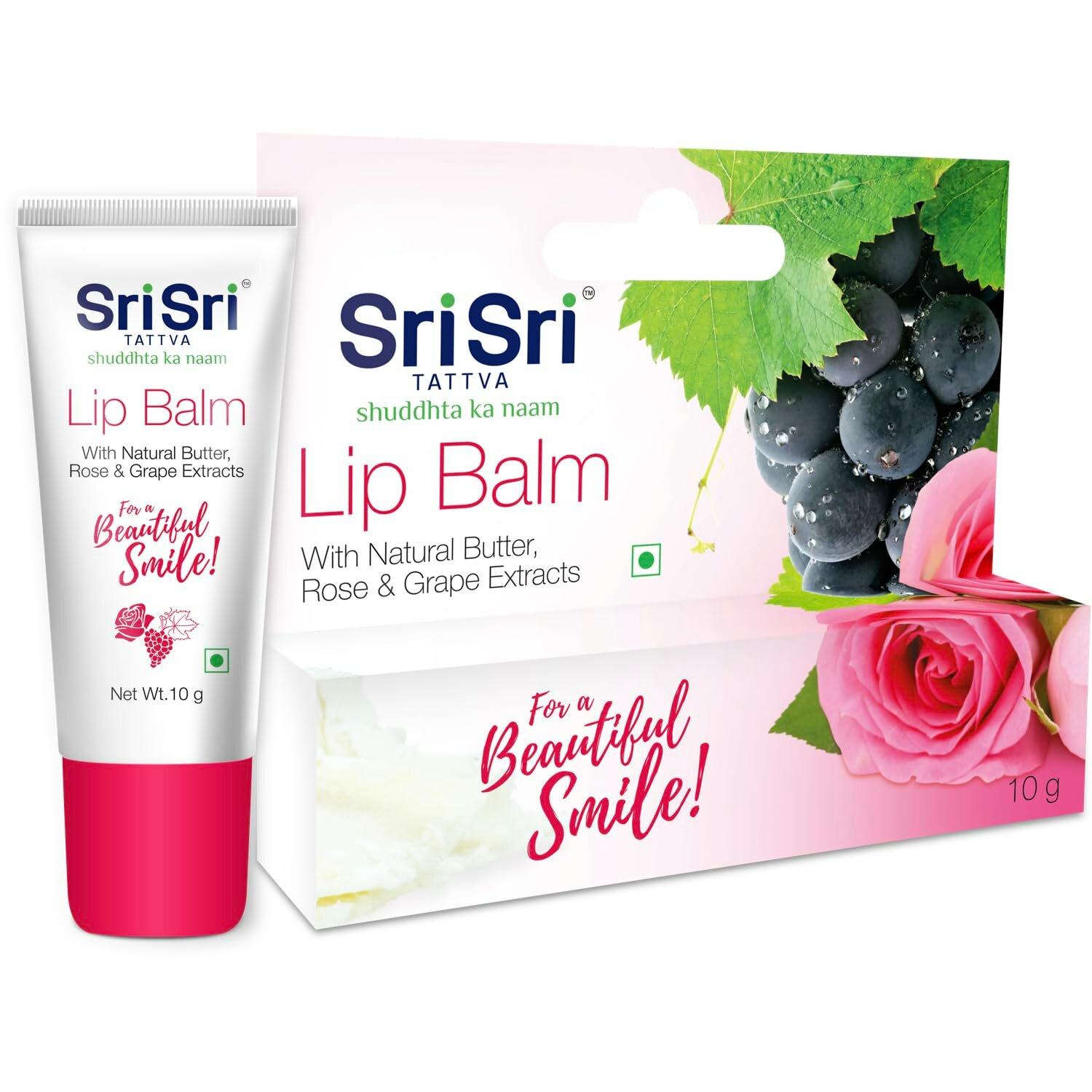 LIP BALM, Sri Sri Tattva (Бальзам для губ, Шри Шри Таттва), 10 г.