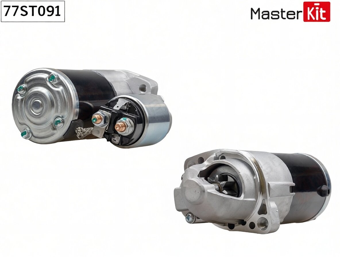 Стартер MITSUBISHI ASX/LANCER/OUTLANDER 1.4kw (1.4kw) Masterkit MasterKit арт. 77ST091