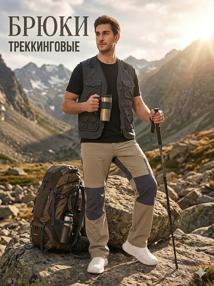 Брюки утеплённые Спорт