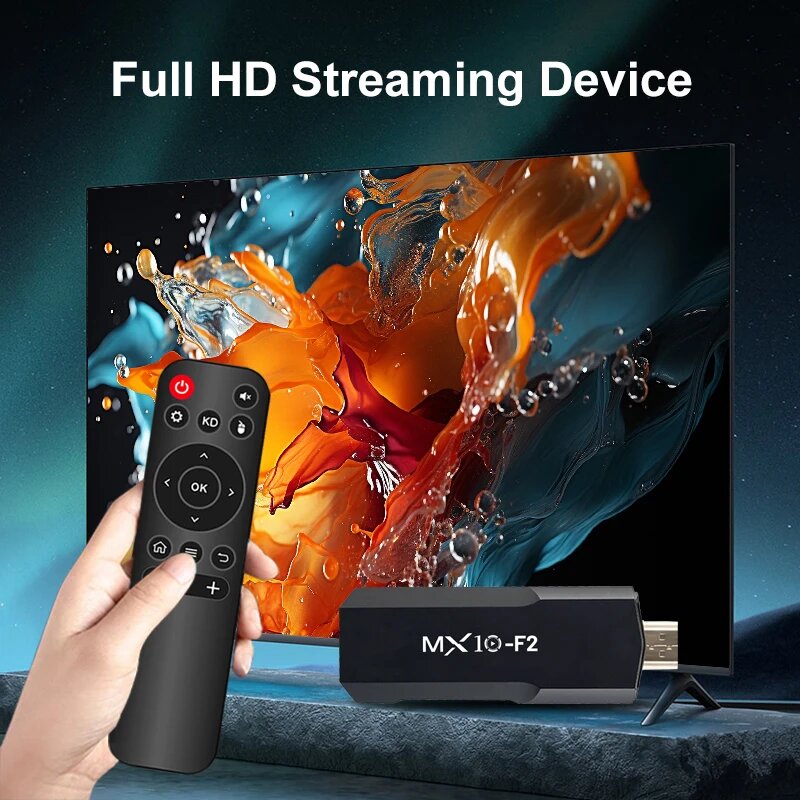 MX10 F2 TV Stick 4K Android TV — фото 1