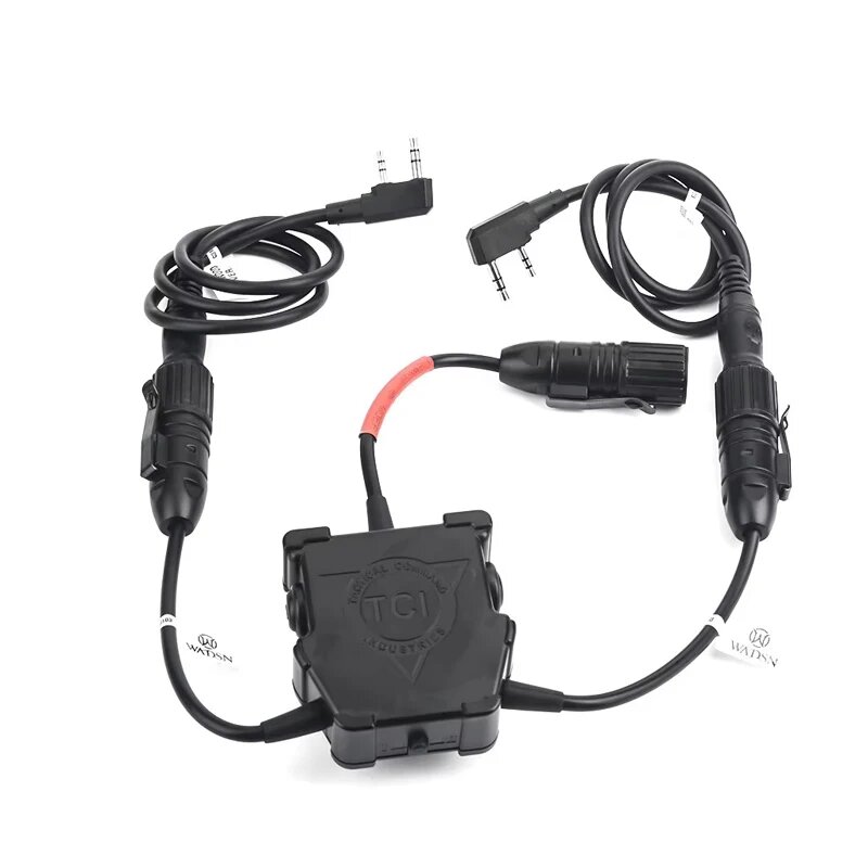 WADSN Airsoft R.3 U Dual PTT Headset