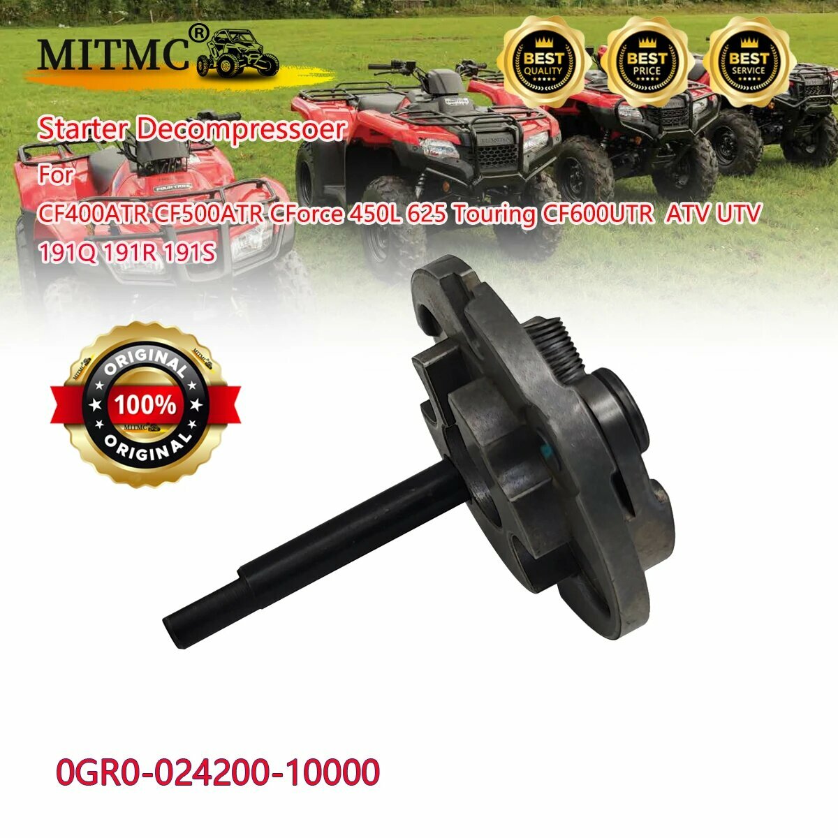Декомпрессора стартера для CF ATV CF400ATR CF500ATR CForce 450L 191Q 191R 625 Touring 191S UTV CF600UTR 0GR0-024200-10000