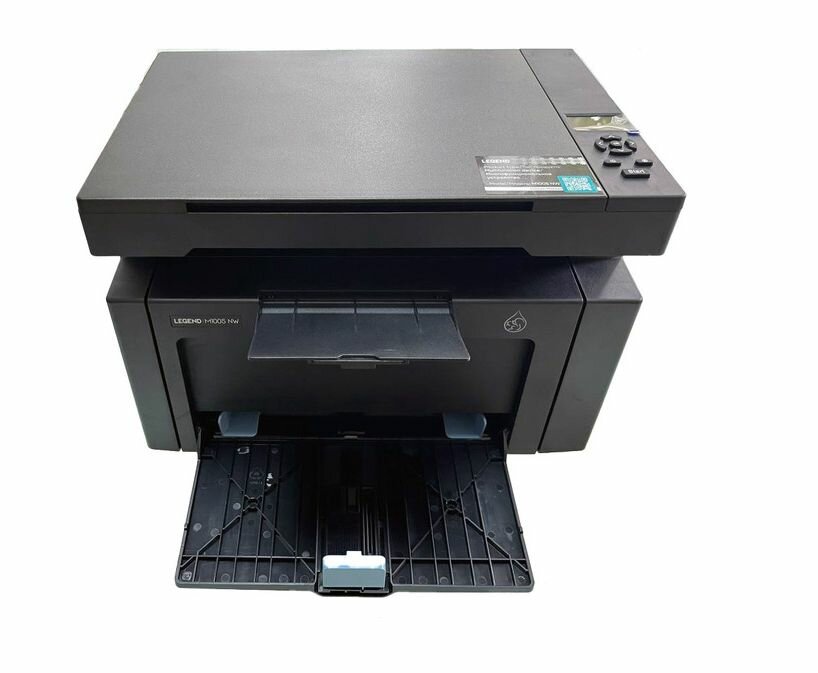 МФУ лазерное Legend M1005NW (M1005NW) серый - черно-белая печать, А4, 600х600 dpi, ч/б - 22 стр/мин (А4), USB, Ethernet, Bluetooth, Wi-Fi